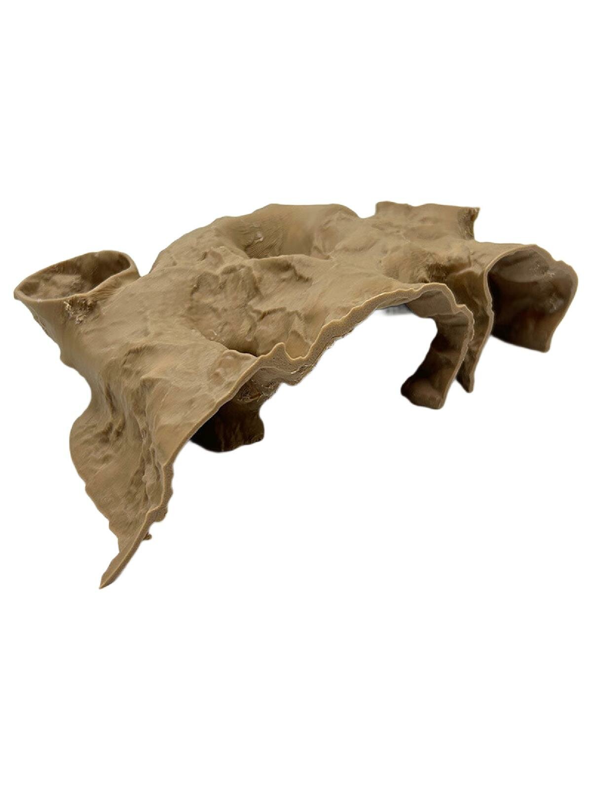 Водное убежище с несколькими входами Для снижения стресса территориальных рыб