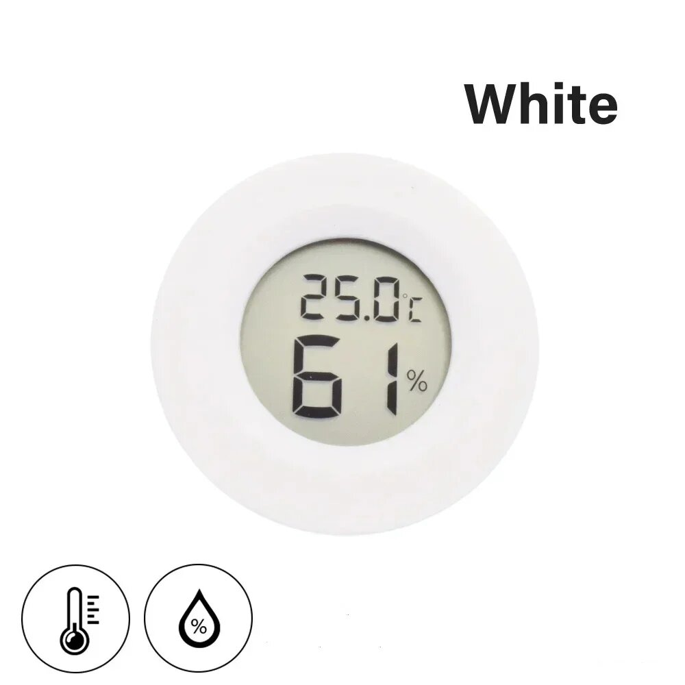Термогигрометр White для дома и офиса