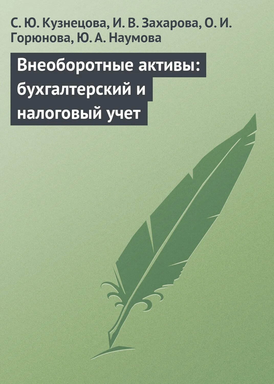 Внеоборотные активы: бухгалтерский и налоговый учет [Цифровая книга]