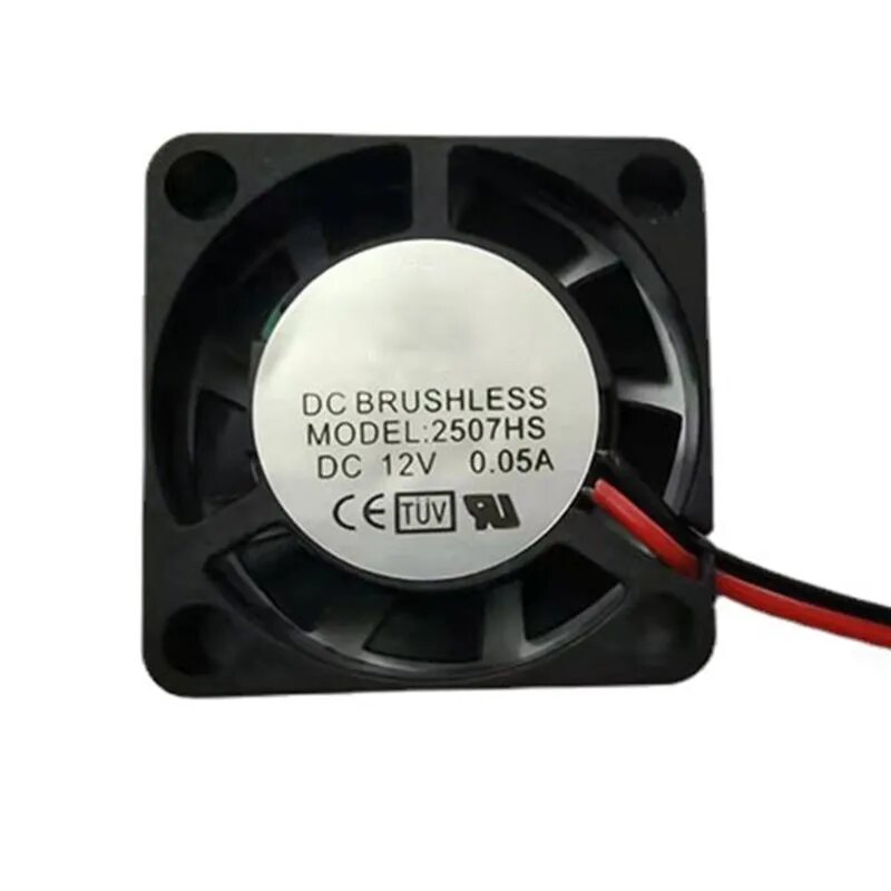 (1шт) 2507 охлаждающий вентилятор 5V 12V 24V-12V