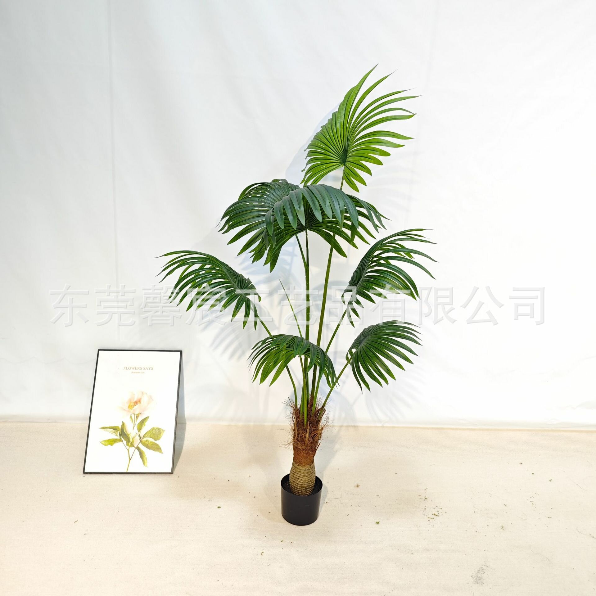 Искусственное зеленое растение для ландшафтного дизайна, искусственная пальма, декор для дома и офиса, садовая арт-сцена, композиция