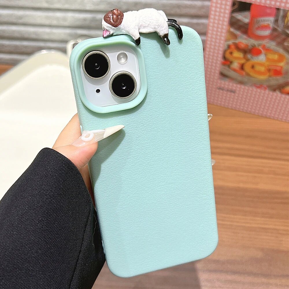 3D-чехол Для Телефона С Мультяшным Котом Для iPhone 17/15/16/11/12/13/14 Pro Max iPhone 13, SP61