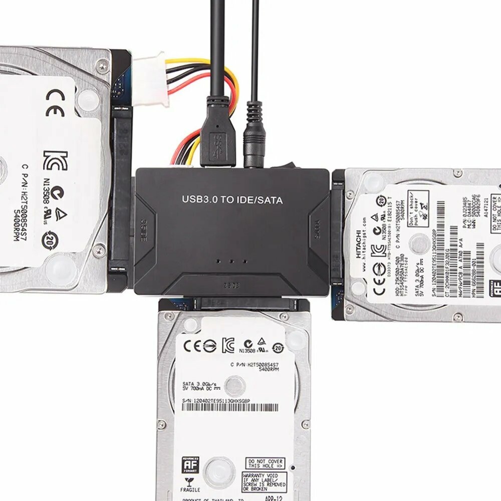 USB3.0 Адаптер SATA/IDE, US — фото 1