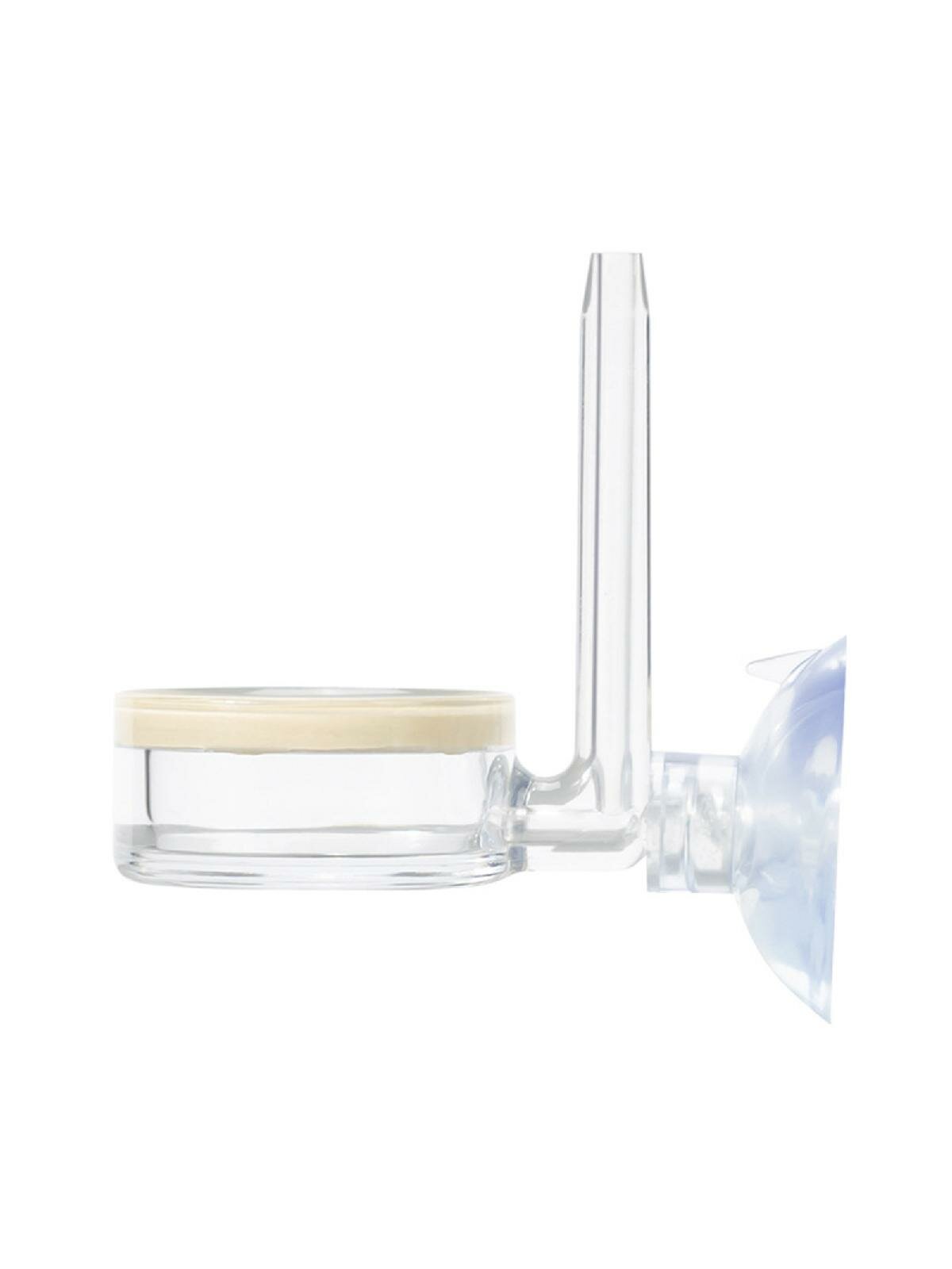 Аквариумный акриловый CO2-диффузор с присоской для аквариумов в аквариумных емкостях