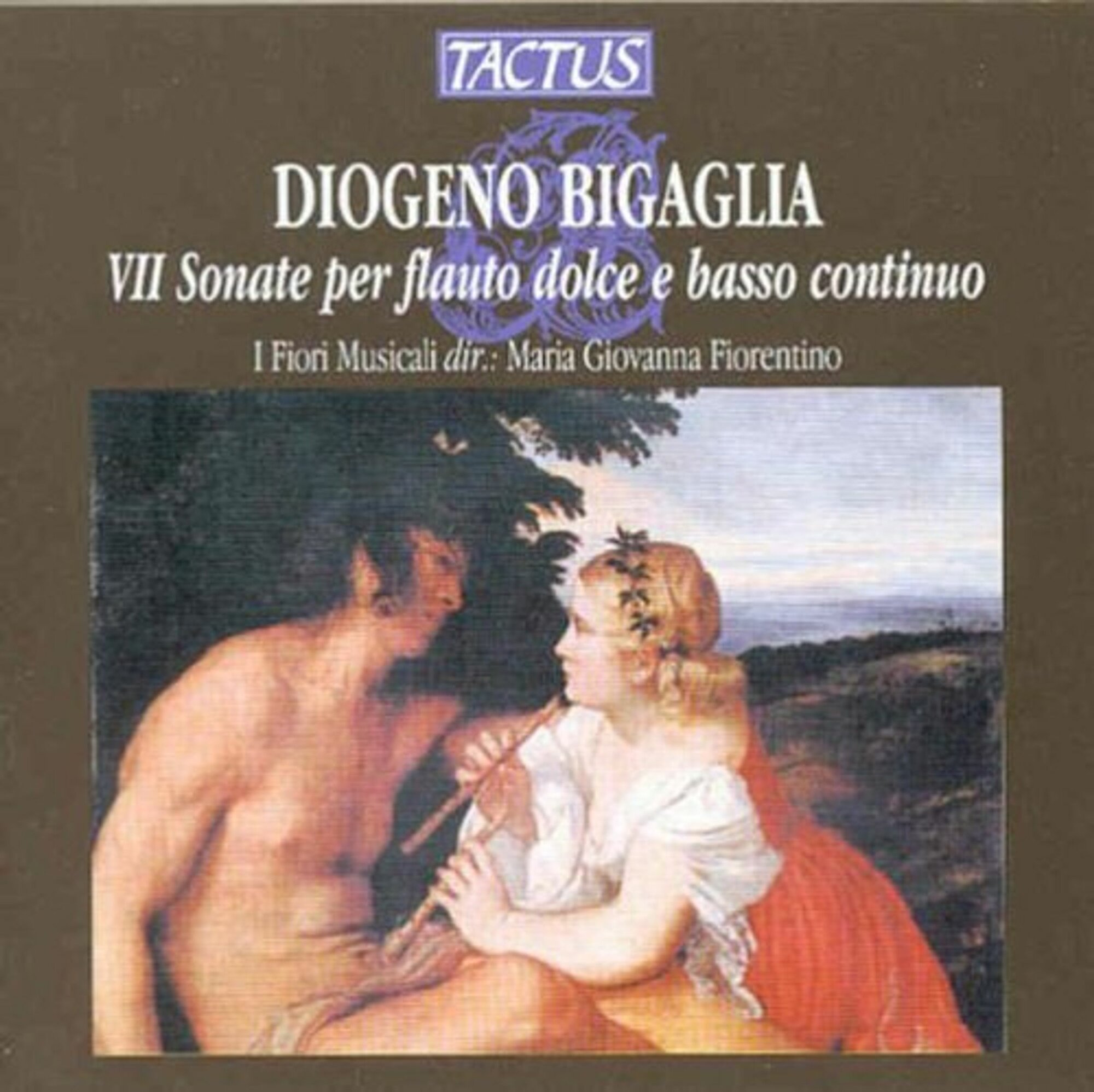 Компакт-диск Bigaglia: Op.2. VII Sonate per flauto dolce e basso continuo (1 CD)