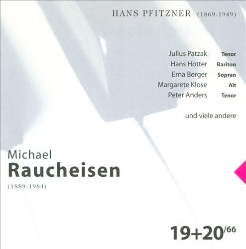 Компакт-диск Michael Raucheisen: Hans Pfitzner (2 CD)