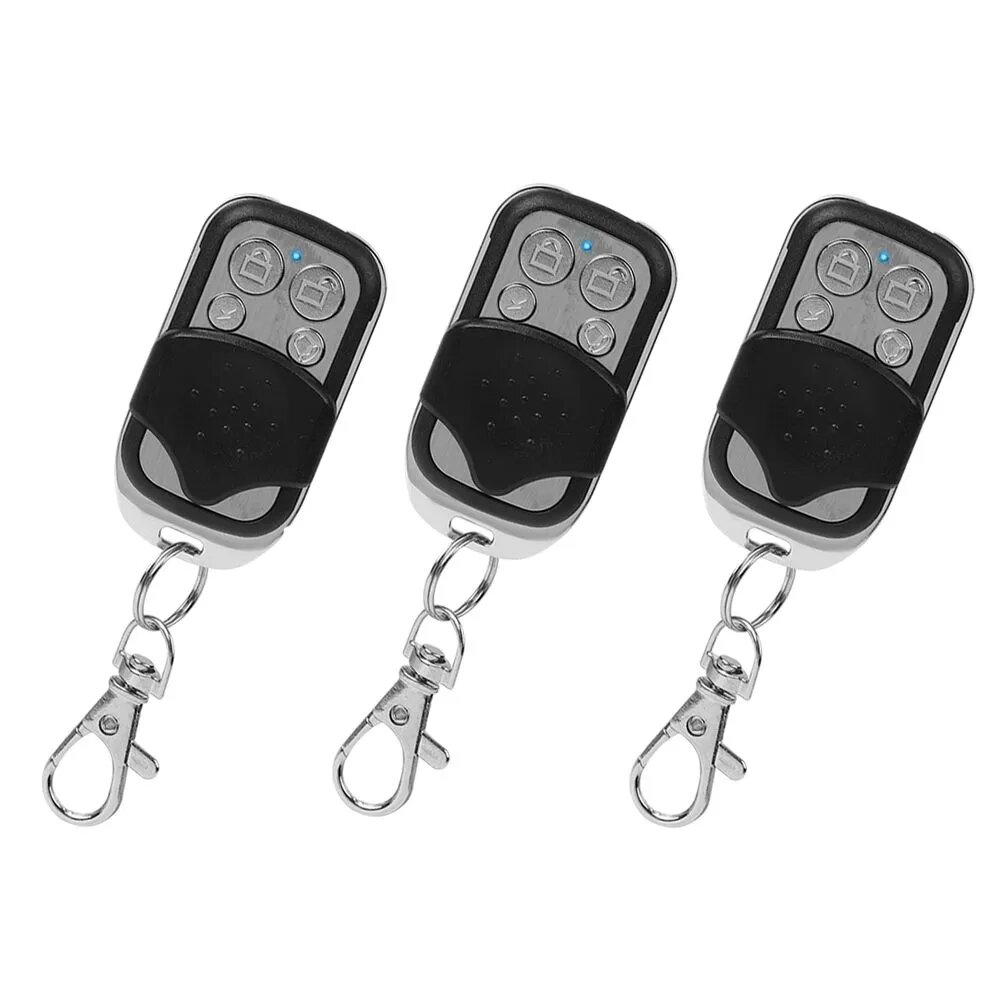 3 шт. Универсальный Пульт-дубликатор для шлагбаума и ворот 433 Мгц / 4-х канальный
