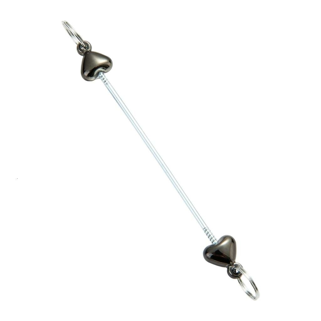 Брелок для ключей love pole из бисера своими руками-черный