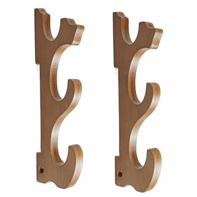 Держатель для мечей на стену, Walnut Color - Трехслойный