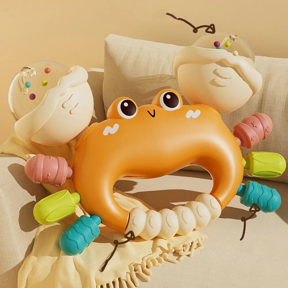 Игрушка-Погремушка в виде Краба