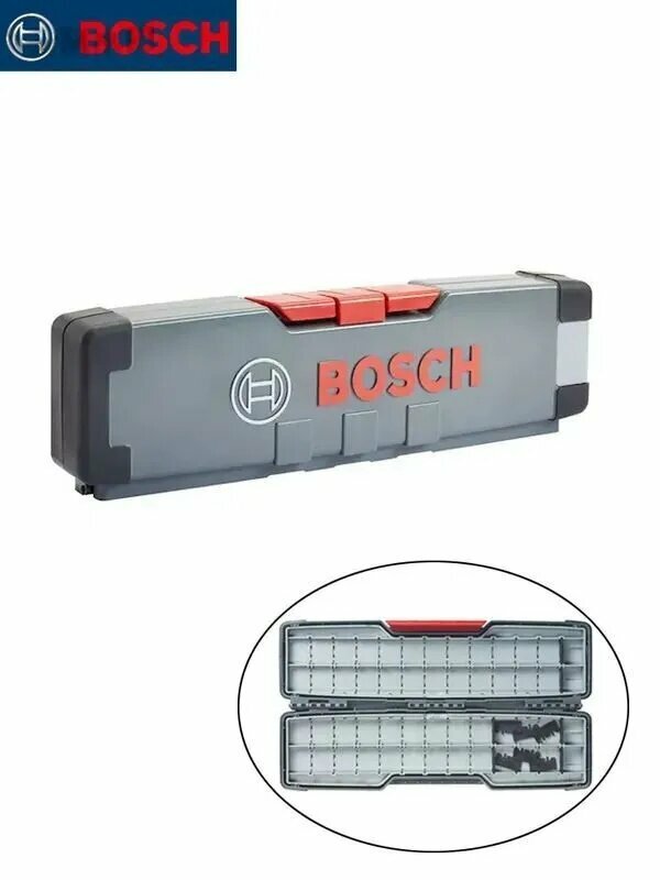 Bosch Ящик для инструментов 33.5 х 2.7 х 1.2 см, 4 секц, 4 отд.