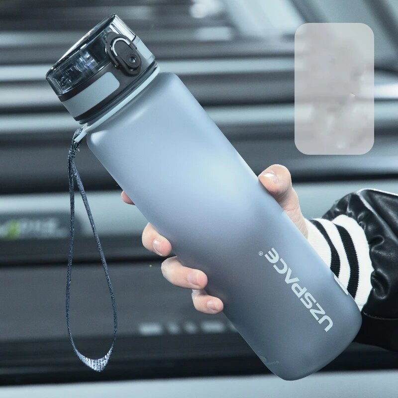 UZSPACE бутылка для воды из кополиэстера Серый, 500ml, Gray