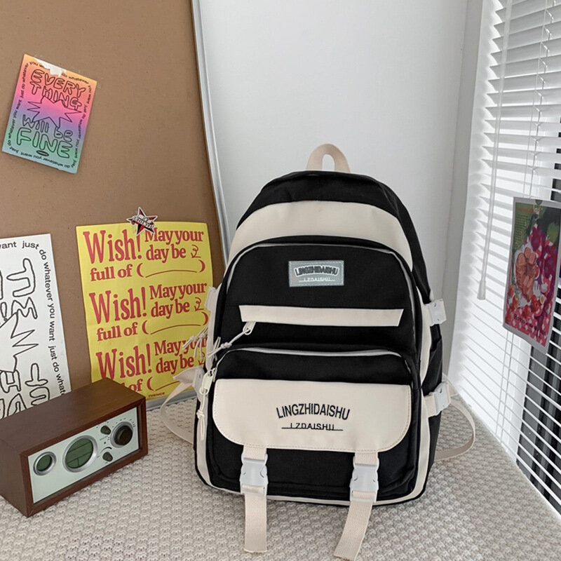 2026 Новейший школьный рюкзак для девочек, летний стиль Ins, рюкзак для старшеклассников, учеников средней школы и учеников начальной школы в возрасте от трех до шести лет, милый рюкзак
