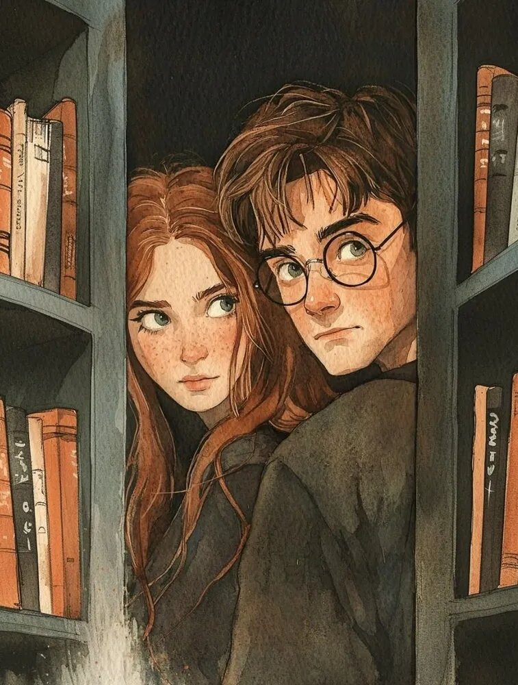 Алмазная Картина "Гарри Поттер" 40х50 См Алмазная Вышивка / Картина Стразами Подарков