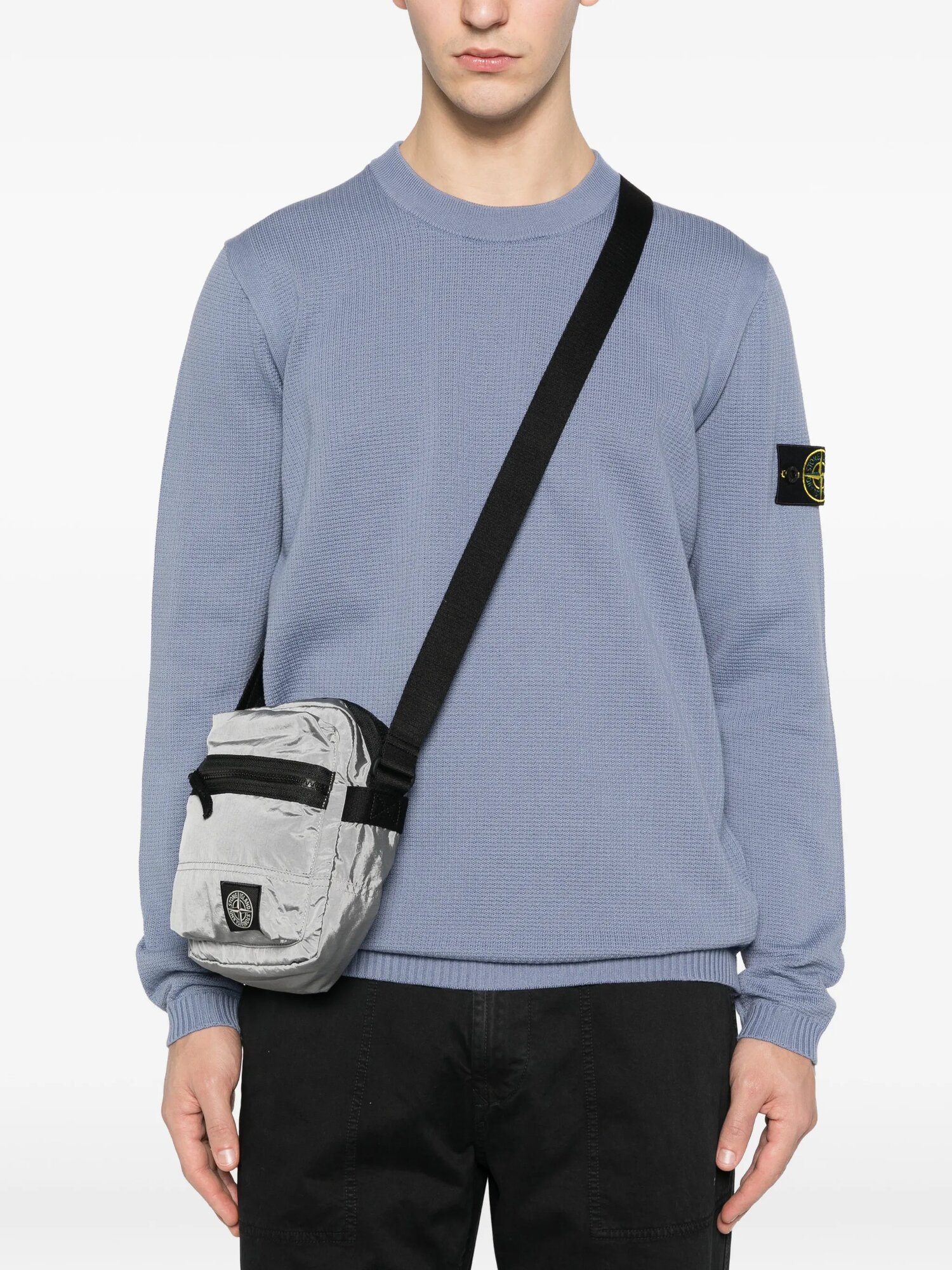 Сумка Stone Island compass, grey — фото 1