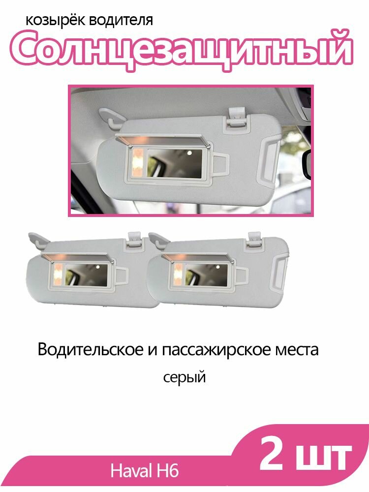 Солнцезащитный козырёк для автомобиля Haval H6