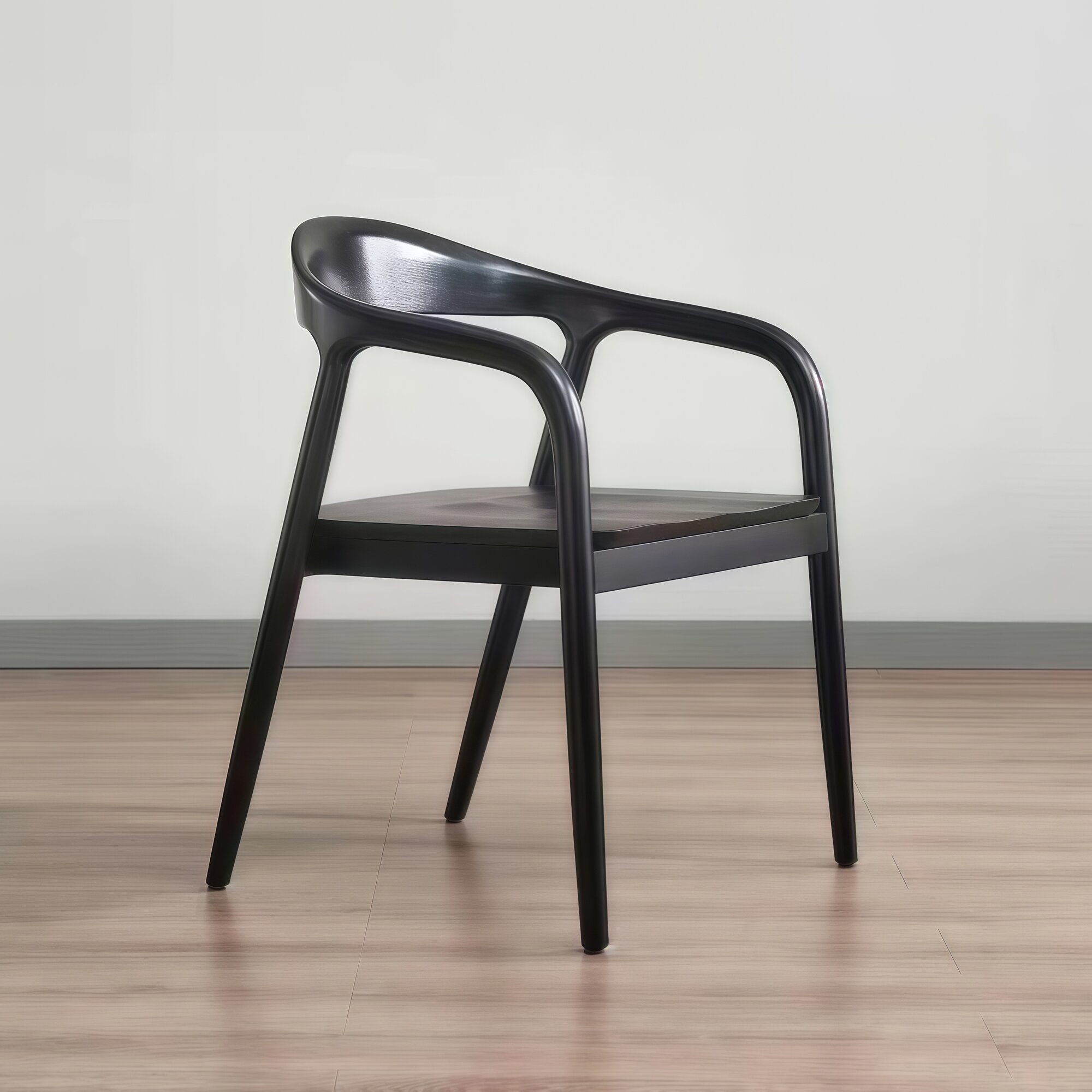 Стул Nova Home Textile "YOUFAN", из массива дуба, эргономичный, бесцветный, 79x53x56 см