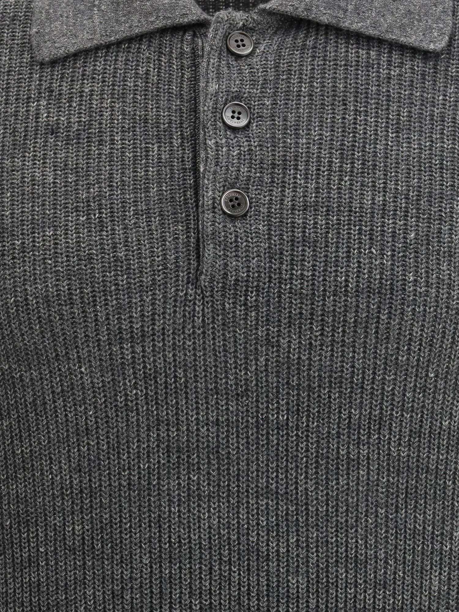 Рубашка BRUNELLO CUCINELLI, размер 46, grey — фото 1