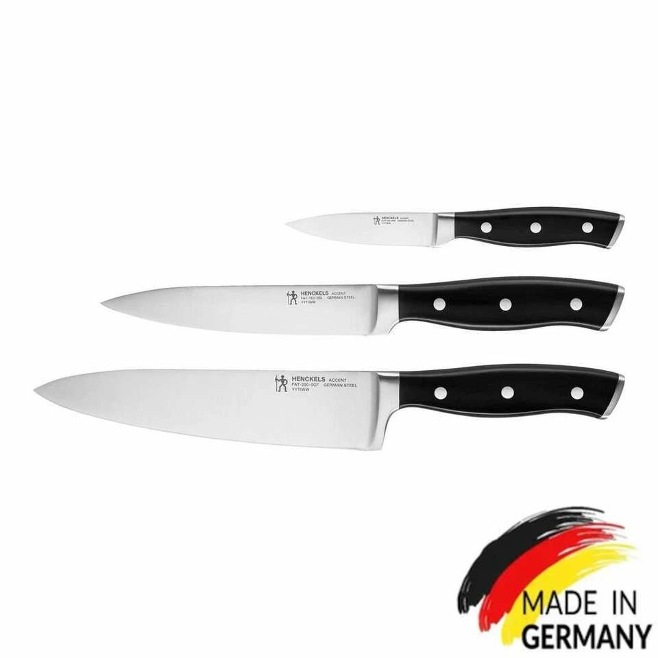 Набор ножей Henckels by ZWILLING Accent Германия, оригинал, 3 предмета