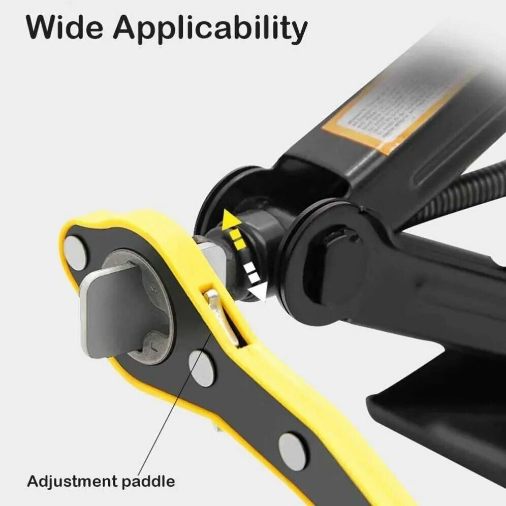 Экономичный бестселлер, гаечный ключ с храповиком для автомобильного домкрата