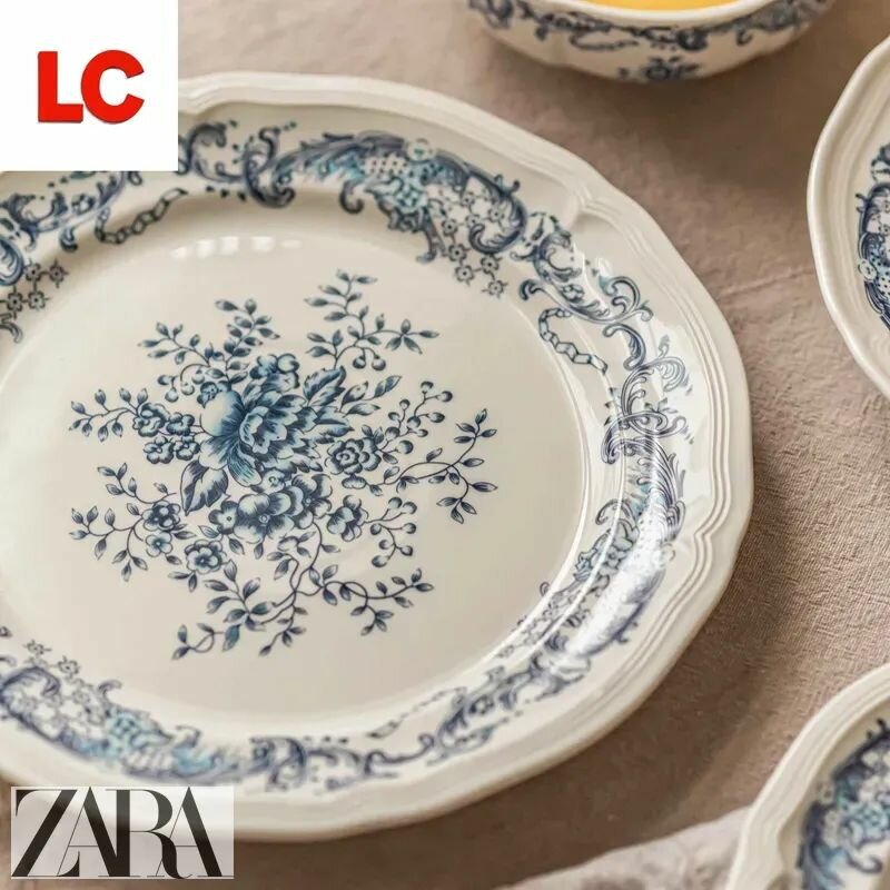 ZARA HOME Набор тарелок 26 см 1 шт белый