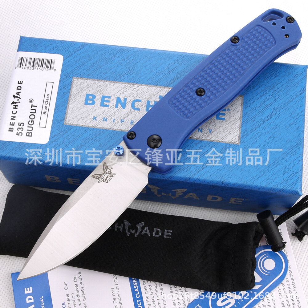 Нож Benchmade Butterfly -434.999999999% off CNC с высокой твердостью, острый BM535, складной портативный карманный нож для кемпинга на открытом воздухе