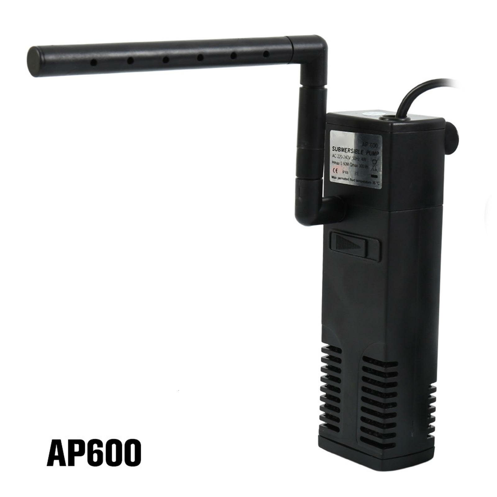 Внутренний фильтр для аквариума с низким уровнем воды, AP-600L