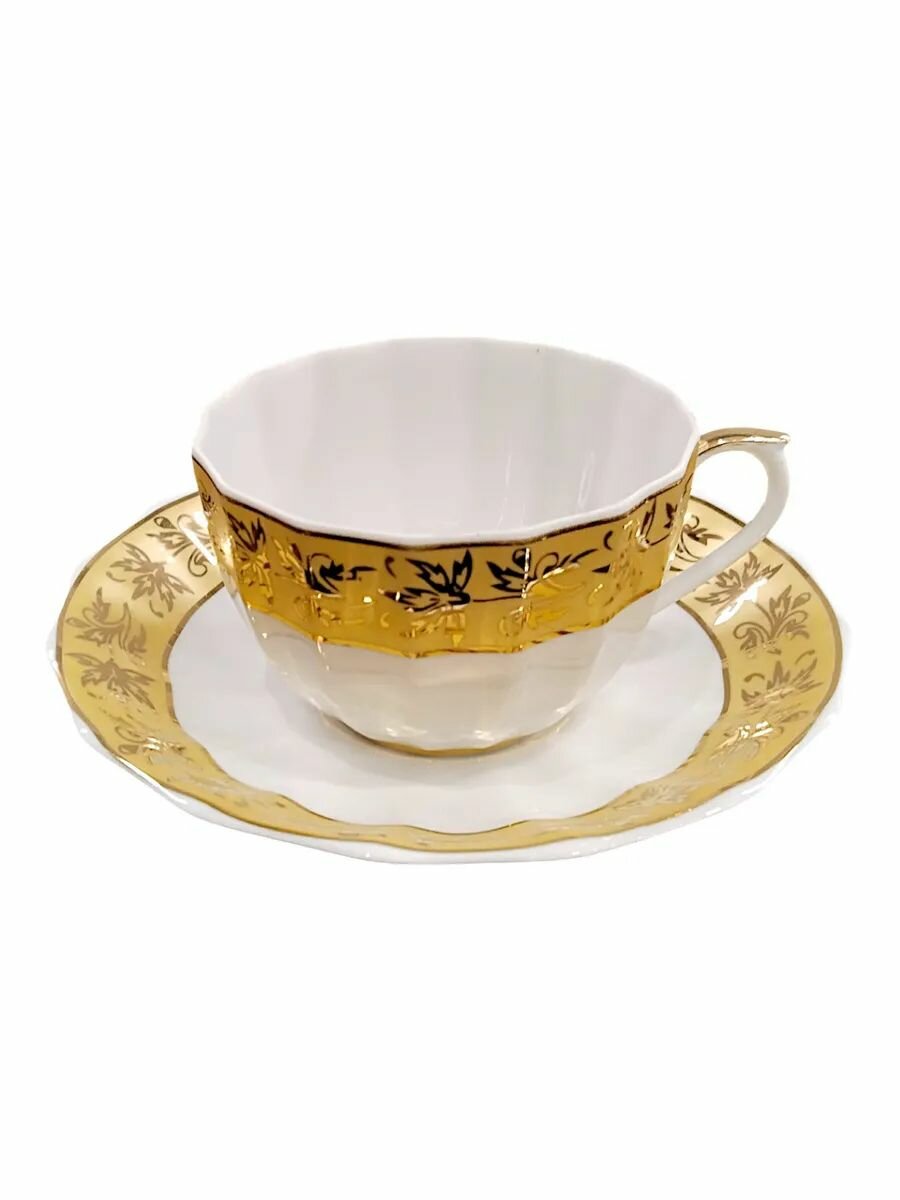 Чайная пара Ампир "Центория золотая" 200мл