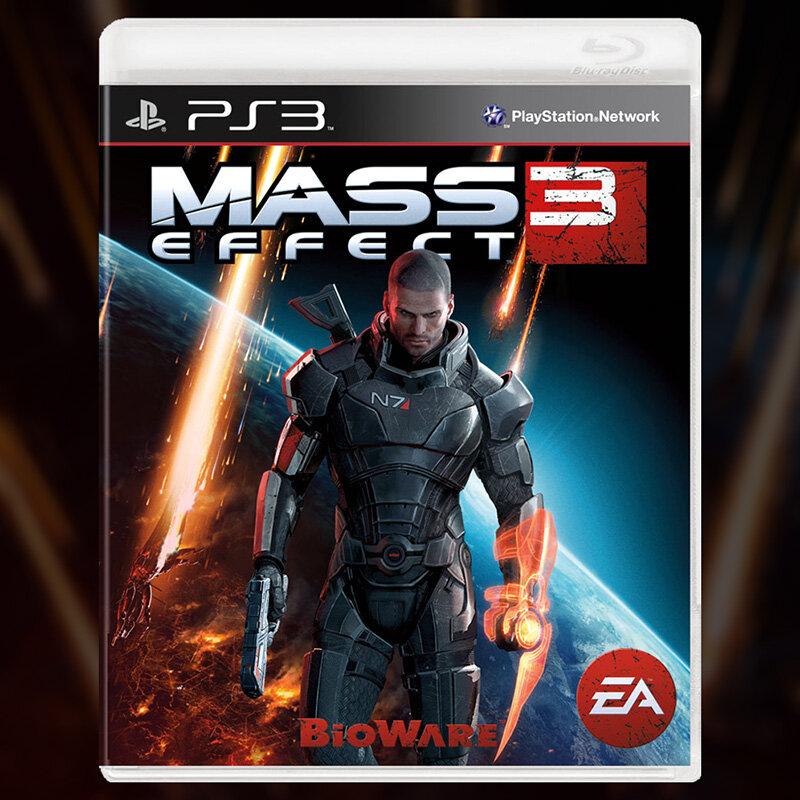 Видеоигра Mass Effect 3. Издание на диске. Русские субтитры на ps3.