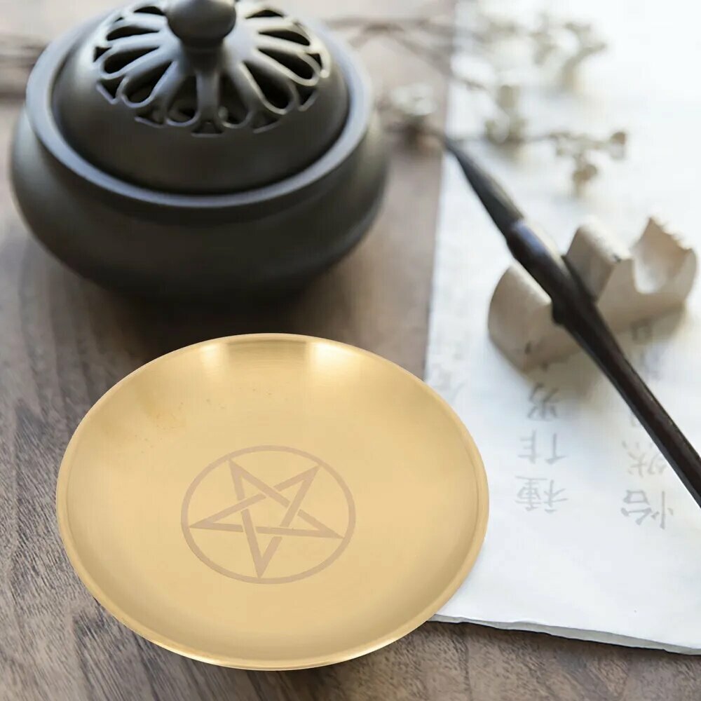 Чаша Алтаря, Из Меди, Для Свечей и Декора