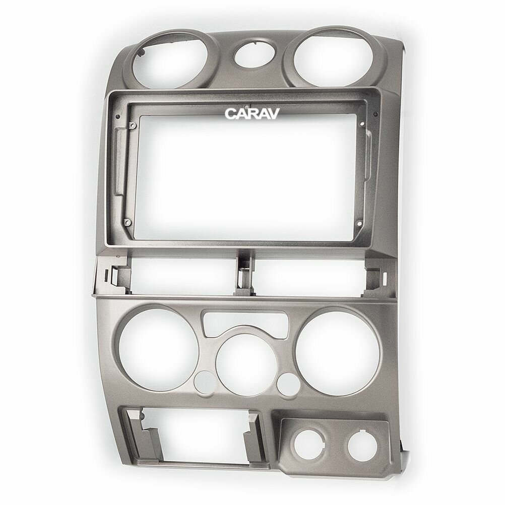 Переходная рамка 9" Android для ISUZU D-Max 2006-2011 серебро CARAV 22-1764