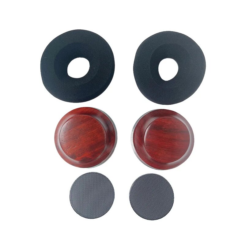 1 пара наушников, амбушюры с амбушюрами, подушка для динамика 70 мм, наушники, деревянные амбушюры «сделай сам»