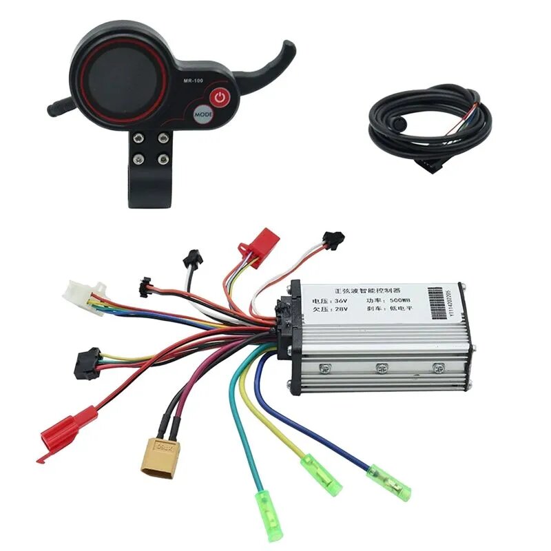 Контроллер 36 В, 500 Вт + ЖК-дисплей MR-100, измеритель приборной панели для электрических скутеров , аксессуары