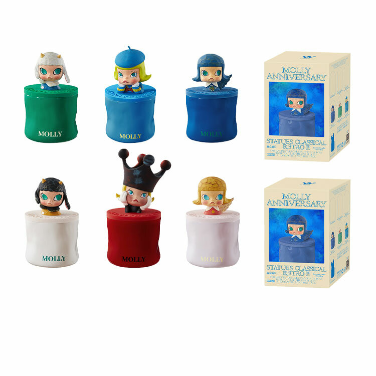 Коллекционная фигурка унисекс POP MART Molly Anniversary Sculpture Classic Return 2, Mystery Box