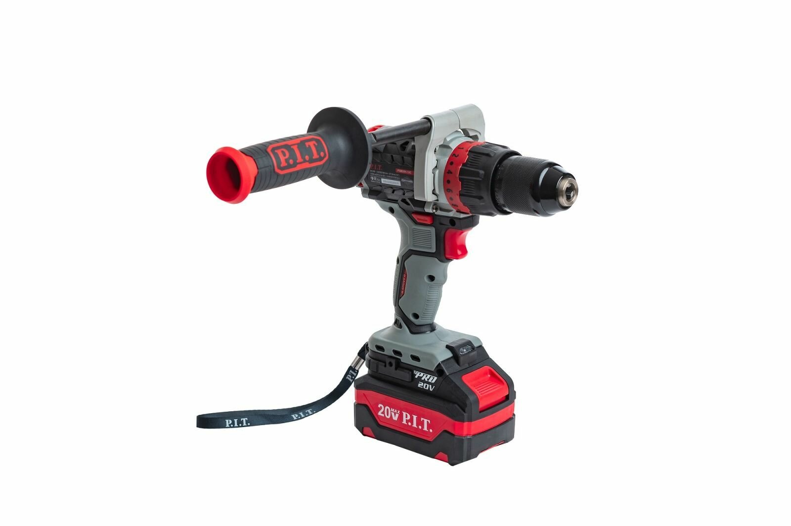 Дрель-шуруповерт P.I.T. ударная, аккумуляторная, бесщеточная