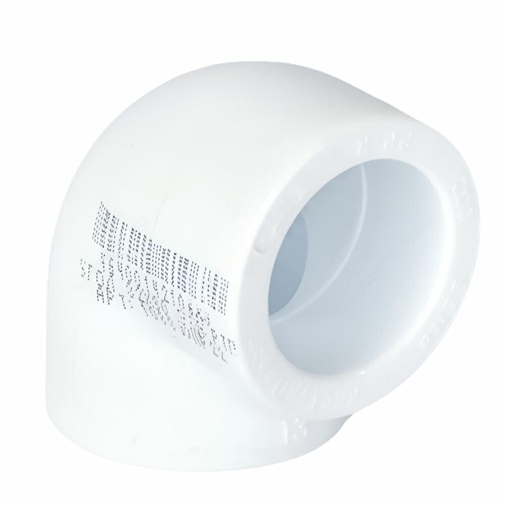 Угольник PP-R белый Дн 63х90гр внутренняя пайка RTP (РосТурПласт) 10835