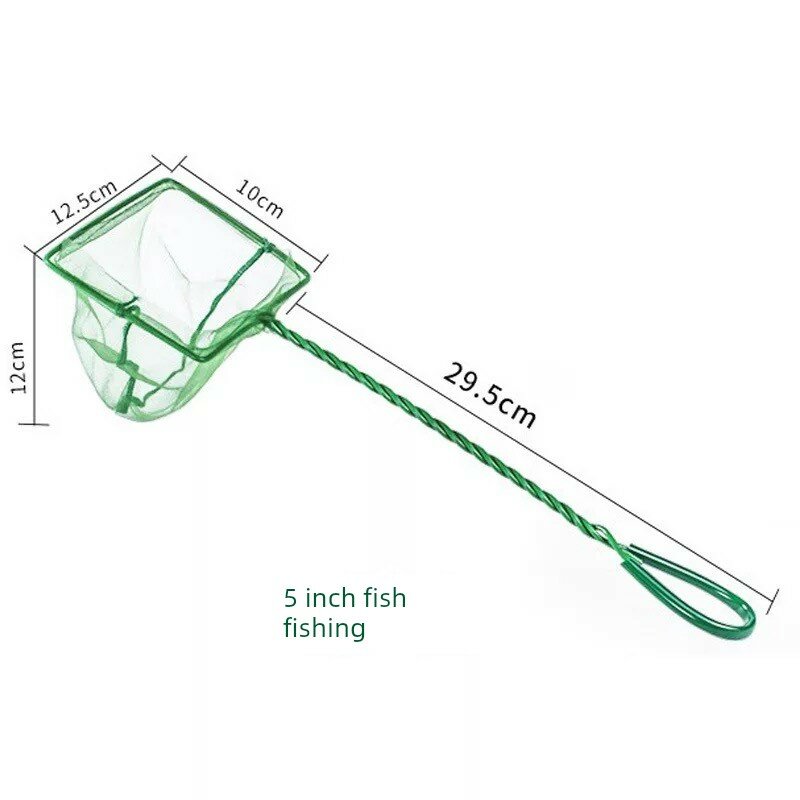Сачок для аквариума, бытовой рыболовный сачок, сетка для аквариумных рыб, квадратный ручной сачок, сачок для золотых