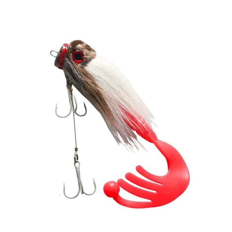 Водяная приманка-мышь с крючком, 30 см, 80 г, 01