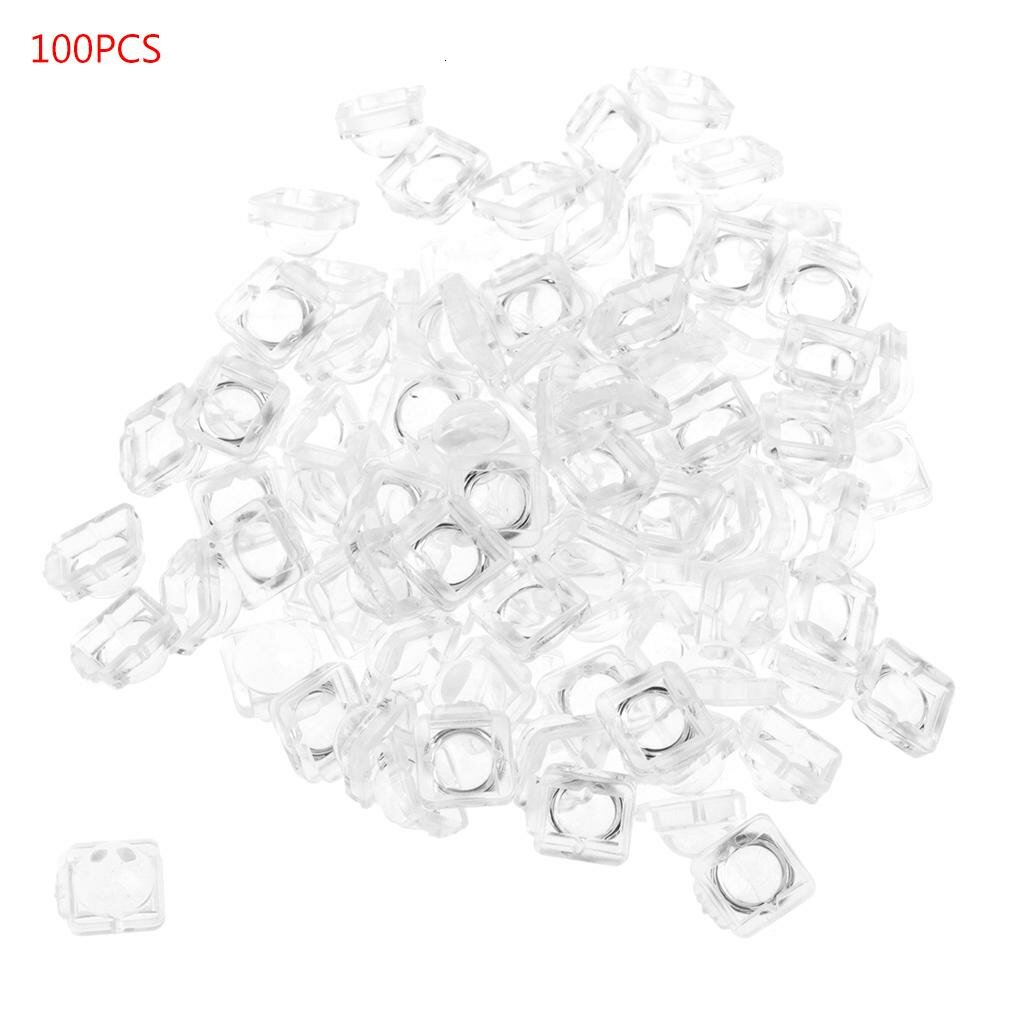 Объективы для светодиодов 5050, 100 шт, 60 градусов