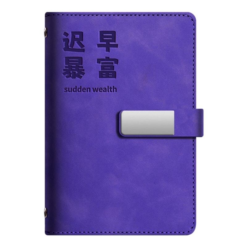 Дневник для учета бюджета с 45 шаблонами, Purple