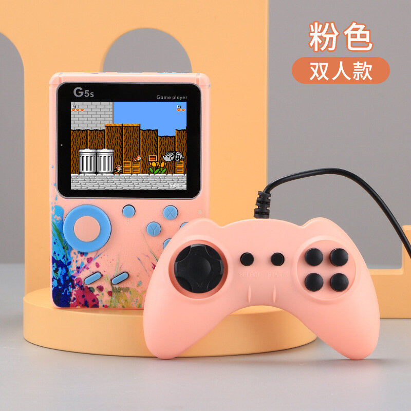 Новый портативный ретро-игровой консоль G5S FC500, всё в одном, классический цветной экран, большой экран для детей