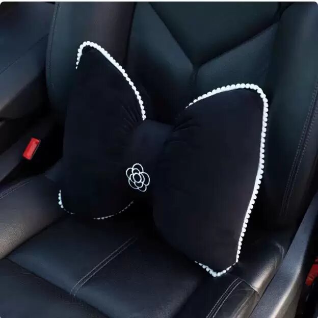 Зимняя плюшевая накидка на автомобильное сиденье, высококачественная, женская, с камелиями, цельная, для заднего