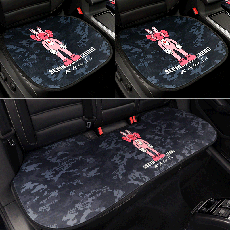 Подушка для автомобильного сиденья, зимняя дышащая хлопковая подушка с героями мультфильмов, модная брендовая подушка с