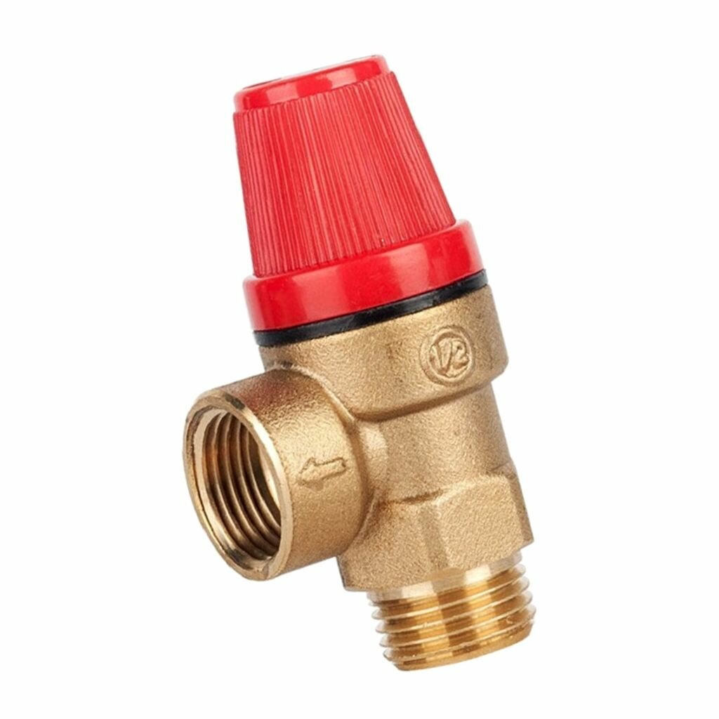 Полудюймовые латунные предохранительные клапаны DN15 для воды, масла и газа
