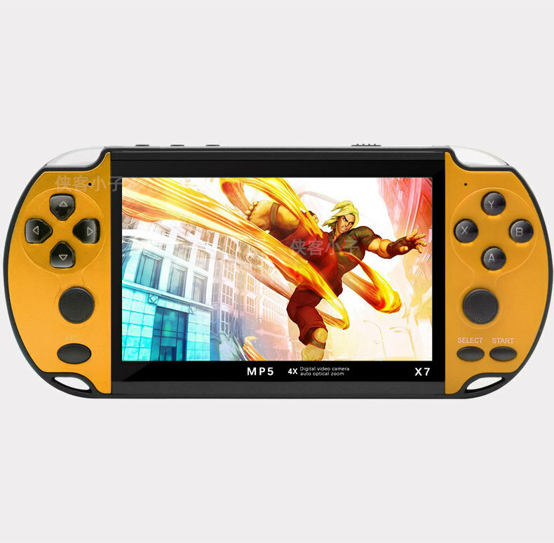 X 74.3inch PSP Портативная игровая консоль для детей, ностальгическая ретро-консоль GBA 64-бит FC с двойным джойстиком, портативная консоль от производителя