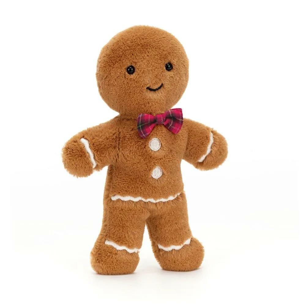 Snuggle Plush HUGBUNNY Jolly Gingerbread Fred 10cm мягкая игрушка интерактивная из бархата и искусственного вельюра Artikel 1776359844