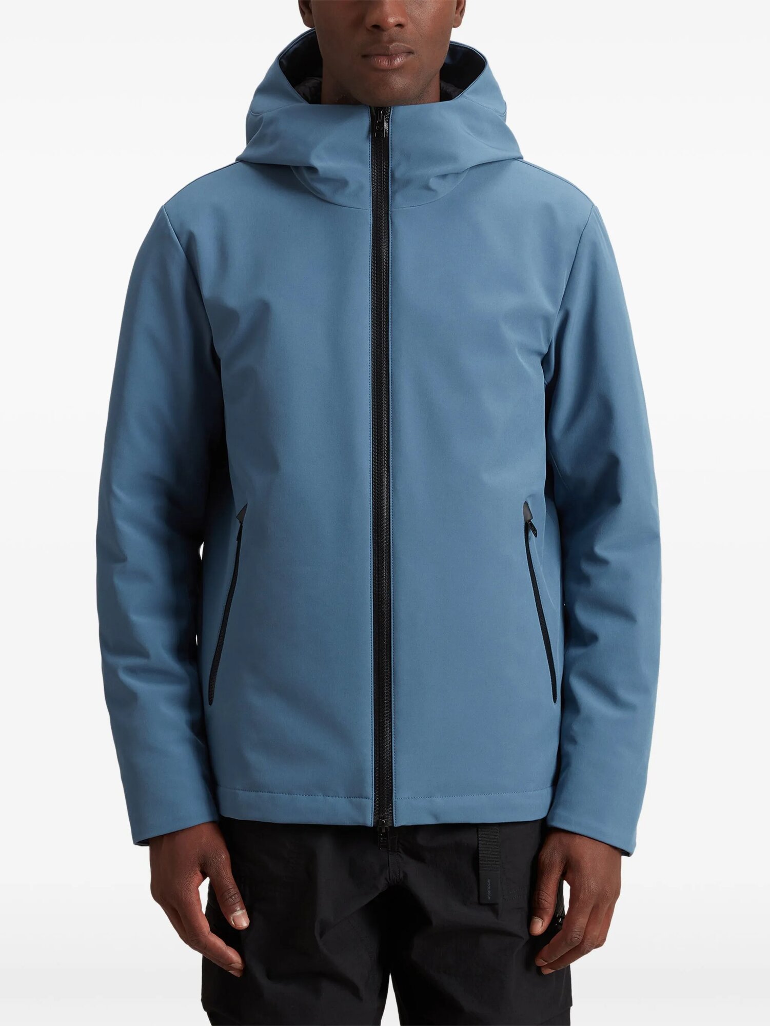 Пуховик Woolrich Pacific Soft Shell, размер M, синий — фото 1