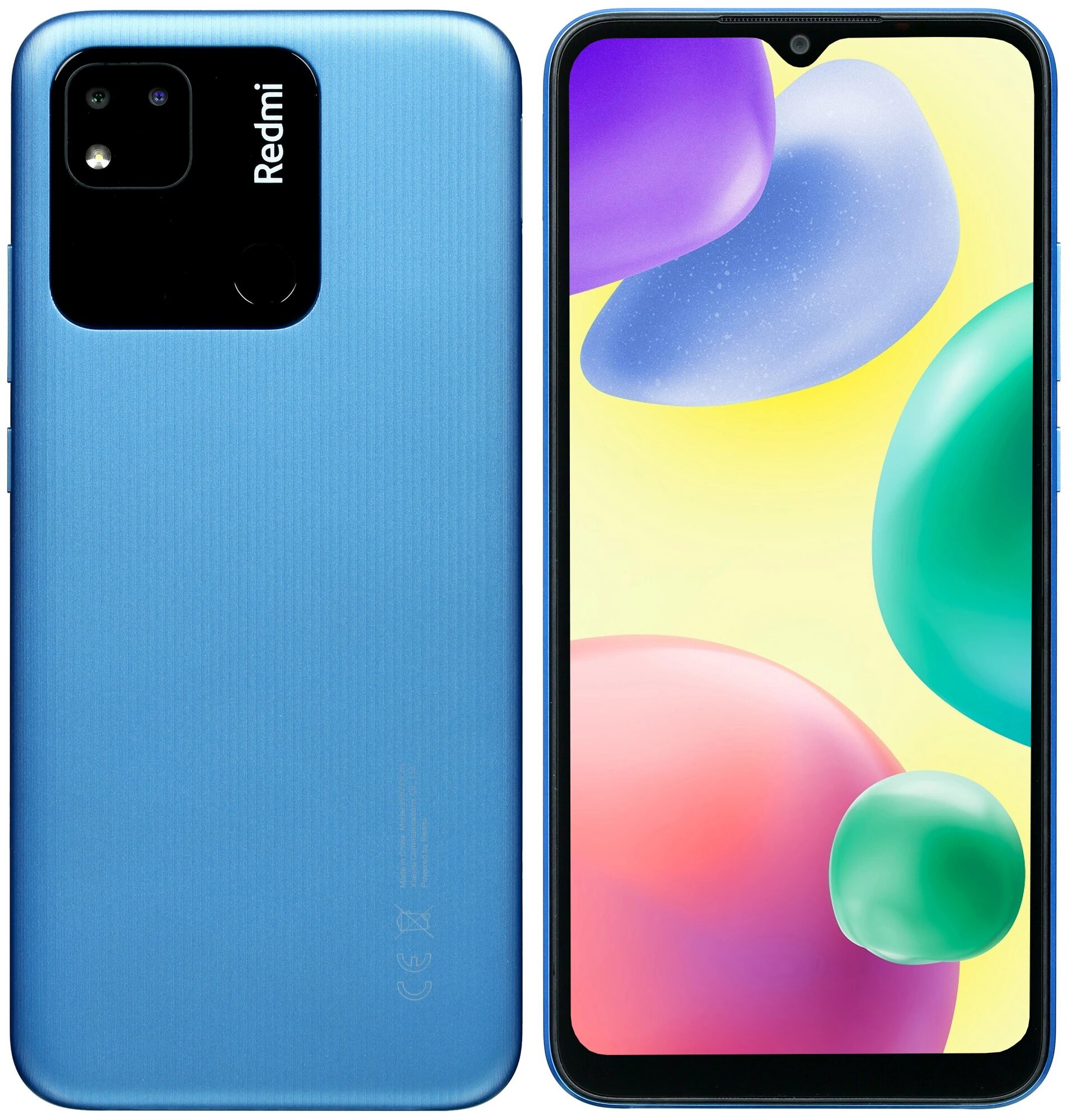 Смартфон Xiaomi Redmi 10A 4/128 ГБ, 6.53", Dual nano SIM, синий