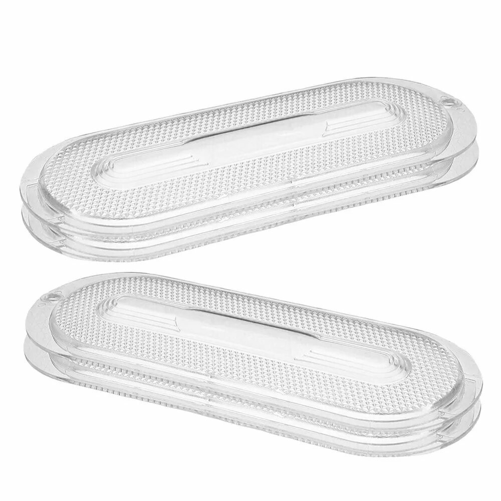 Пластина Для Покрытия Светильника Вытяжки, Прозрачная, Abs, 4 Шт, Овальная Форма, Для Кухни