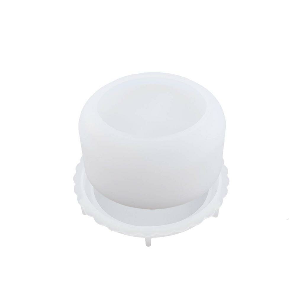 Круглая силиконовая форма для отливки смолой, 3